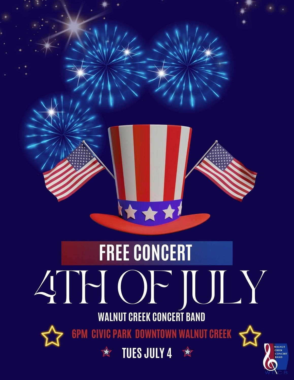Celebrate Independence Day in Walnut Creek enjoying the annual Concert ...