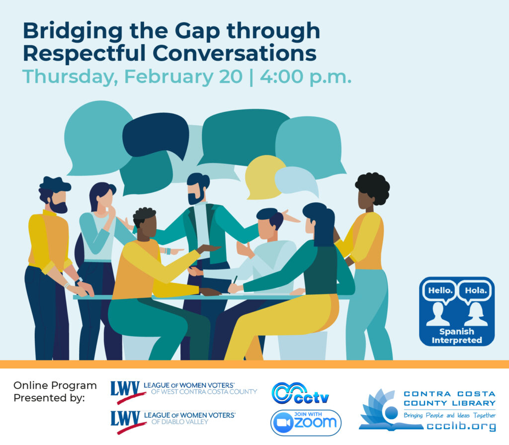 Bridging the Gap through Respectful Conversations webinar Feb. 20 ...