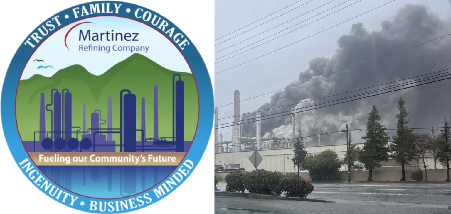 Martinez Refining Company issues update on refinery fire | Contra Costa ...