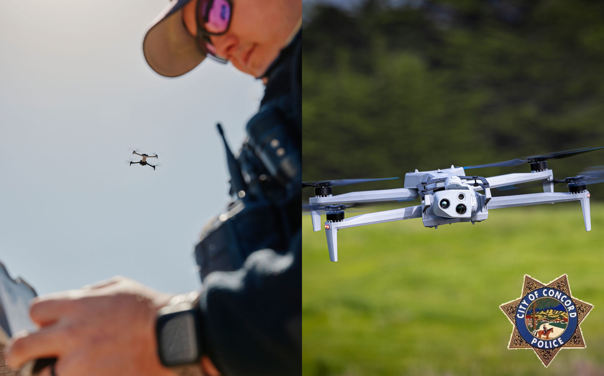 Concord Police implement Drone as First Responder (DFR) Program ...